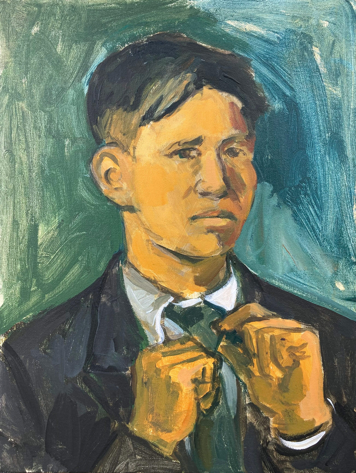 Marcus-Dunn_Fixing-His-Tie_2021 | Florence County Museum